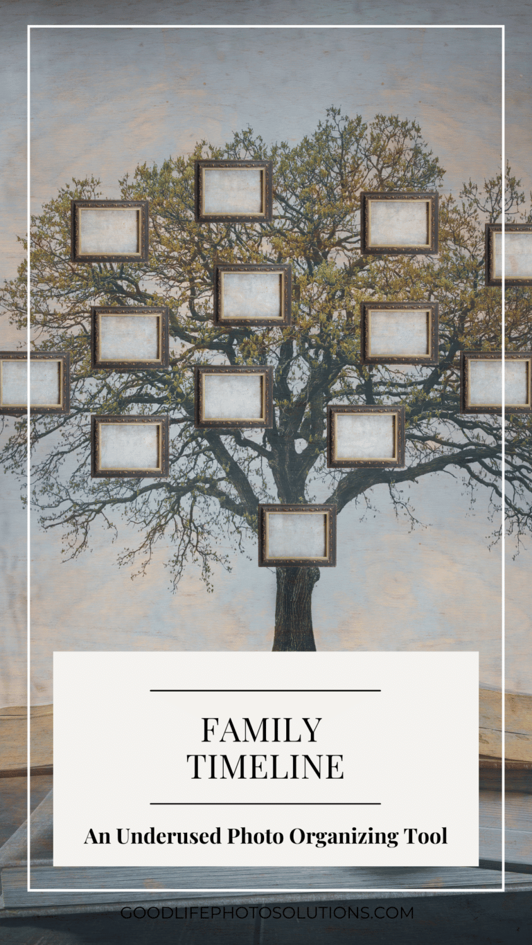 Create a Family Timeline for Photo Organizing - Good Life Photo ...